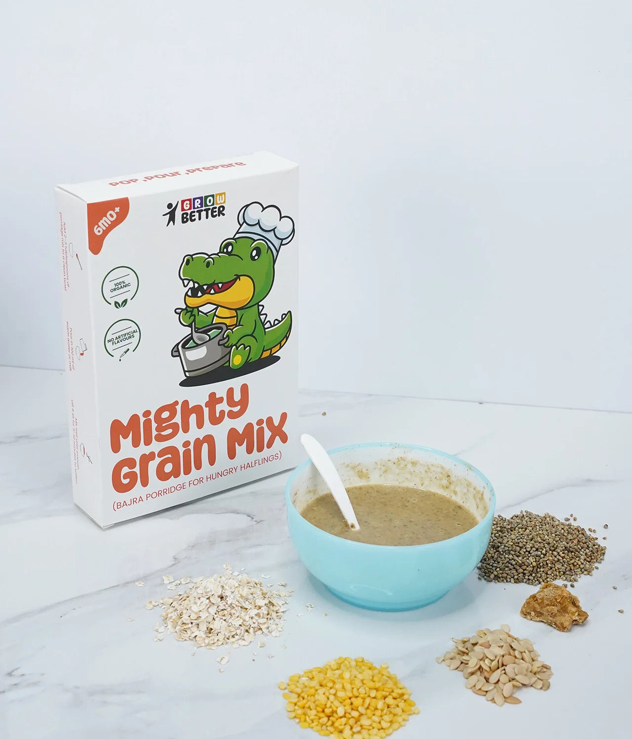 Mighty Grain Mix (Bajra Porridge) – Grow Better